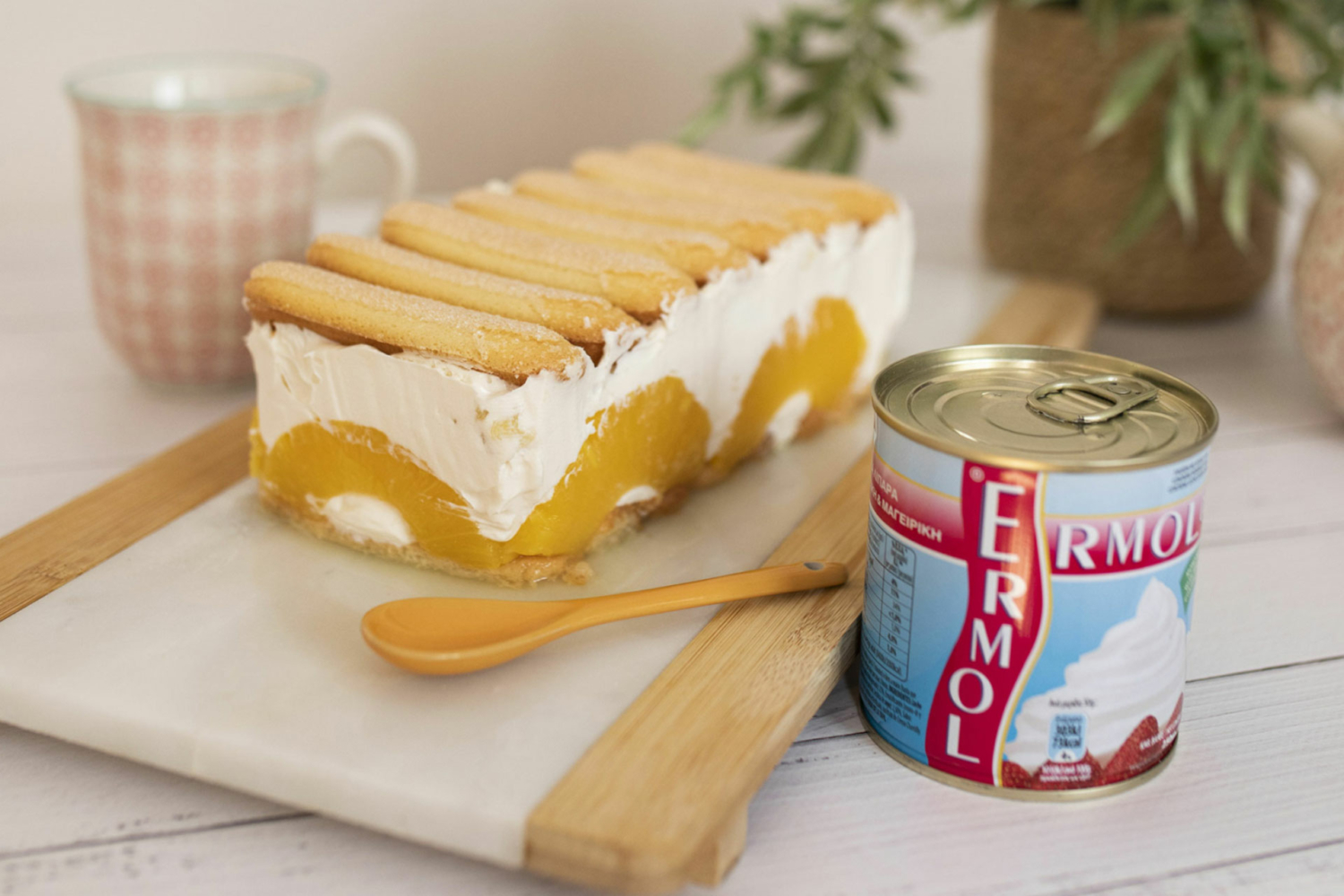 Tarta Fría con Nata Ermol y Piña – Marcha Online